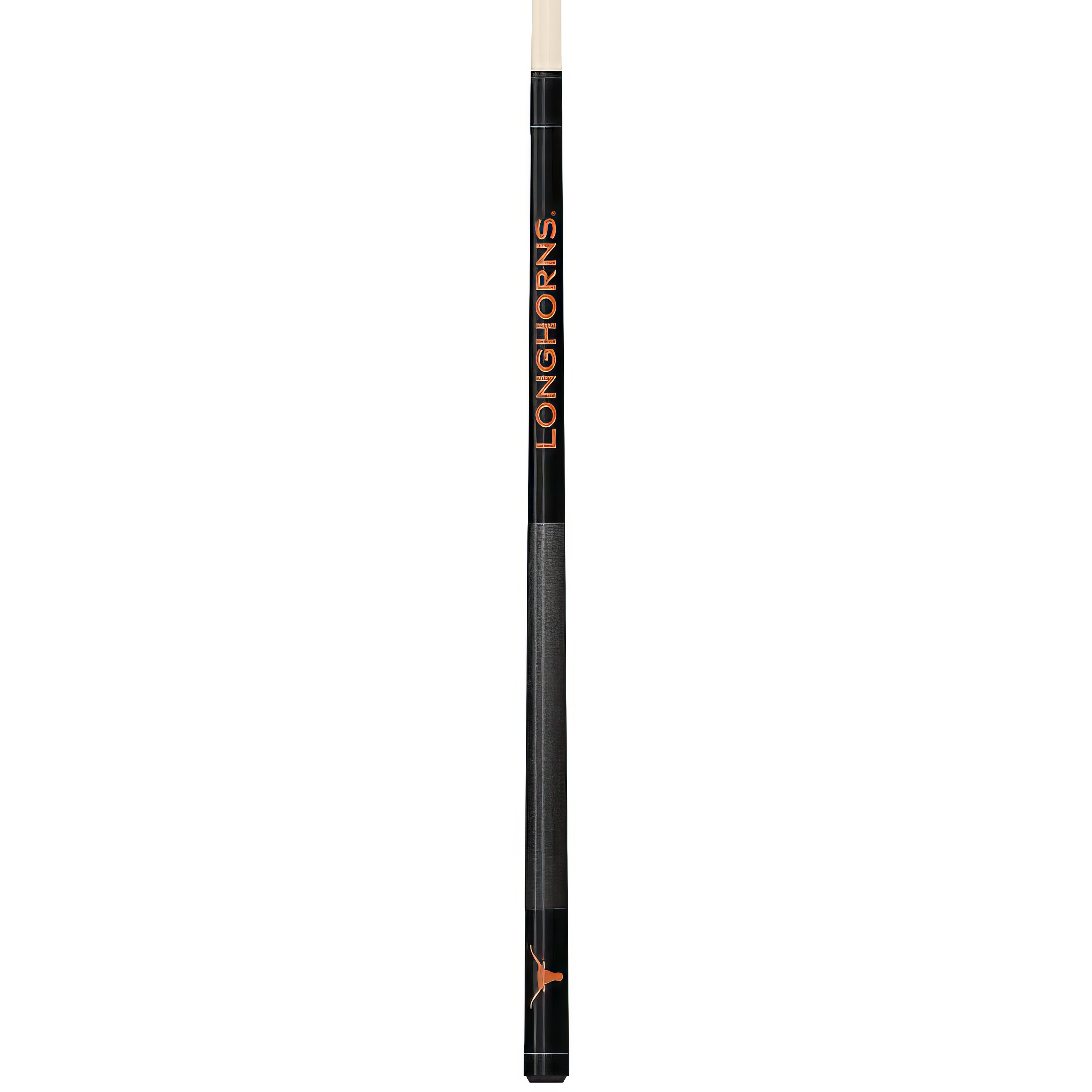 Texas Longhorns Colored Engraved Billiard Cue