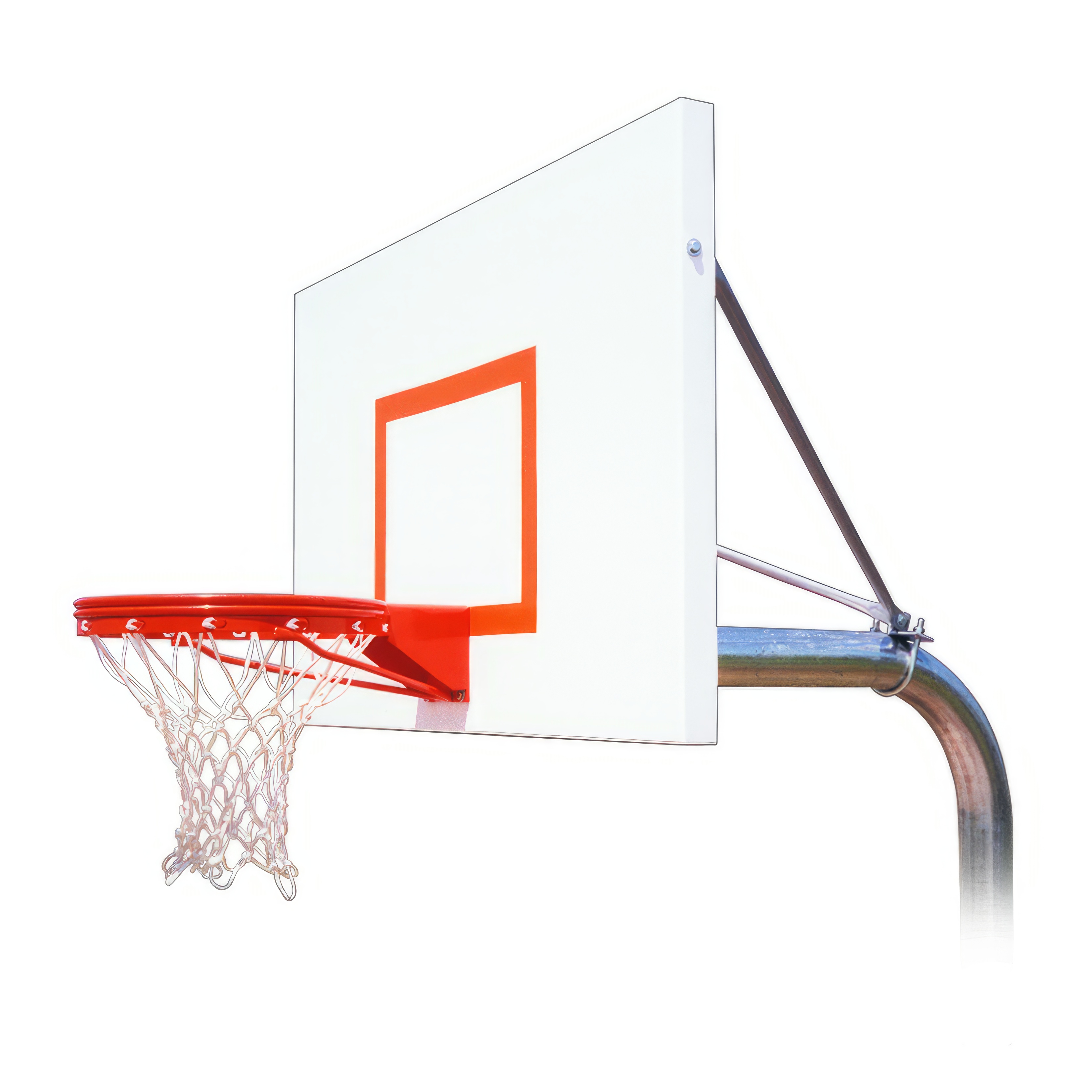First Team RuffNeck Endura Basketball Hoop - 60 Inch Aluminum