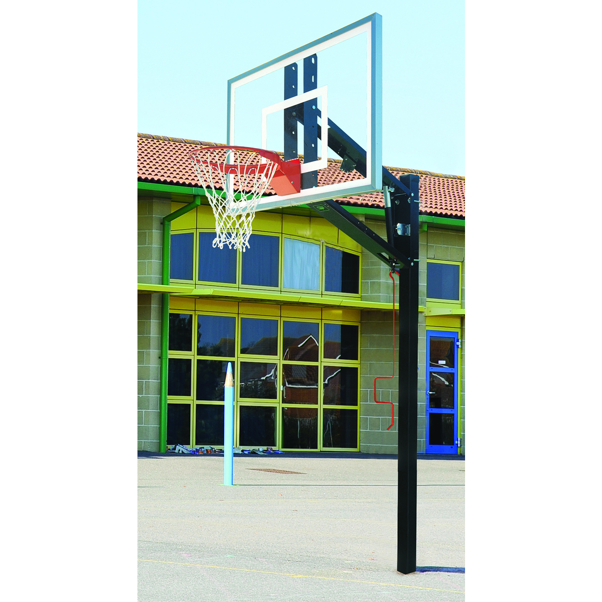 Bison QwikLift 4 Inch Outdoor Basketball System