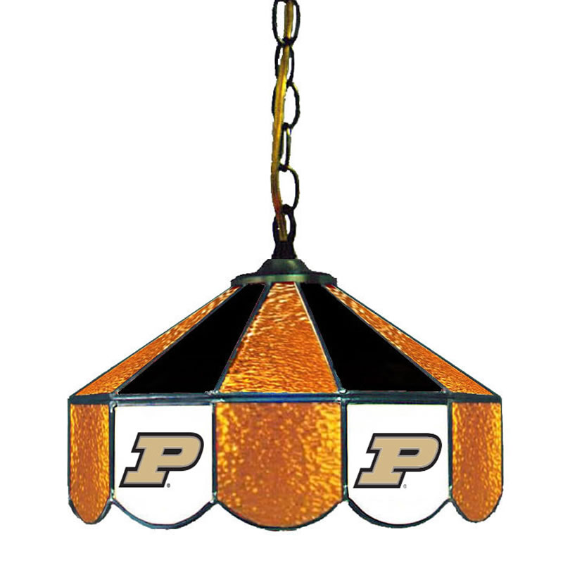 Purdue Boilermakers 14 Inch Swag Hanging Lamp