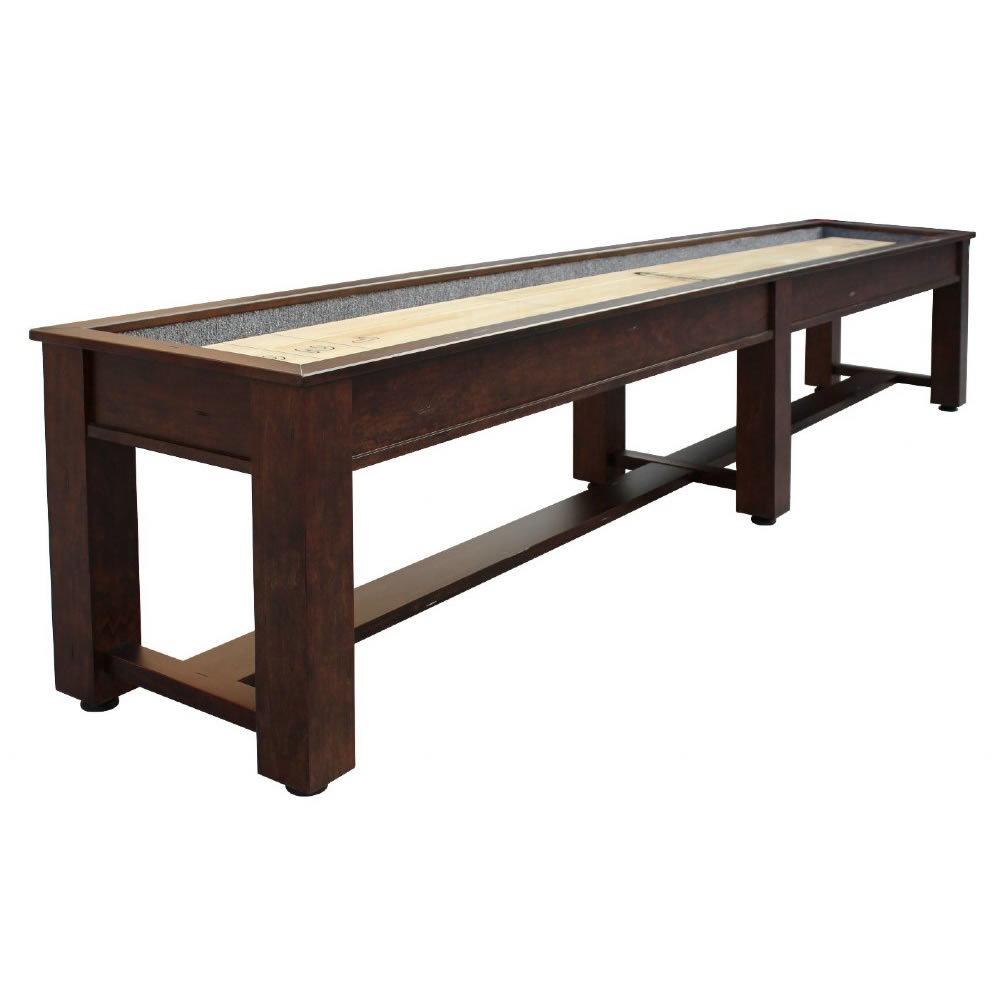 American Super Sports: Berner Rustic 16 Shuffleboard Table