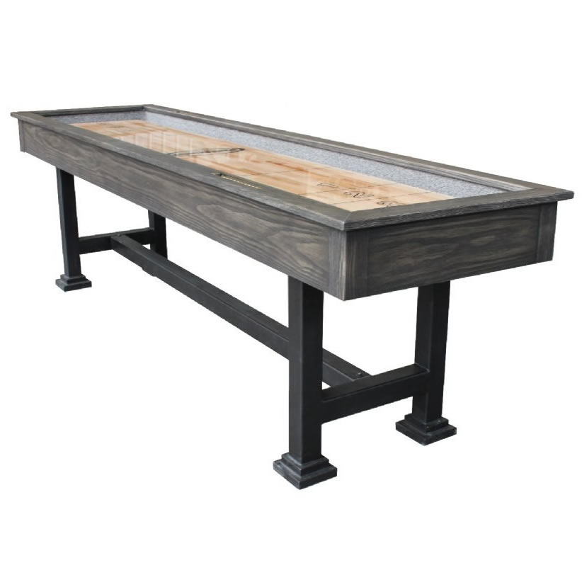 Berner Urban 9 Shuffleboard Table - Midnight Gray