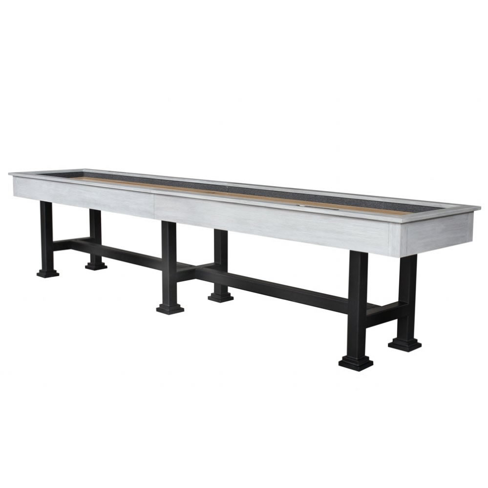 Berner Urban 12 Shuffleboard Table - White