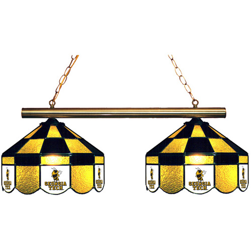 Georgia Tech Yellow Jackets Executive 2 Shade Game Lamp