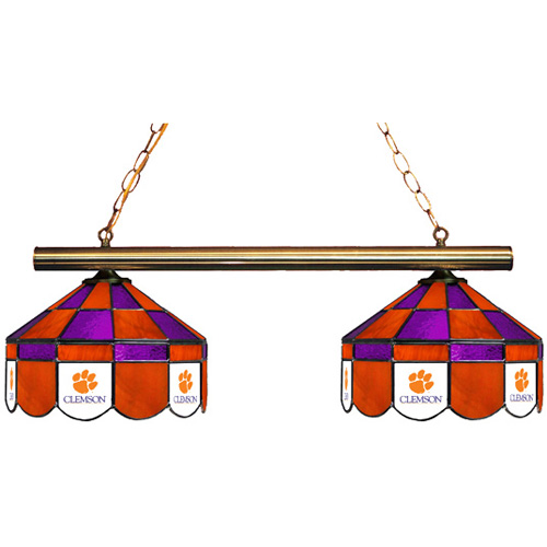 Clemson Tigers Executive 3 Shade Billiard Lamp