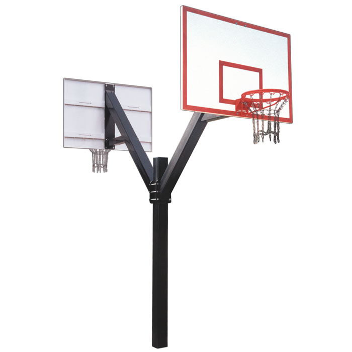 First Team Legend Dynasty Dual Basketball System - 72 Inch Fiberglass