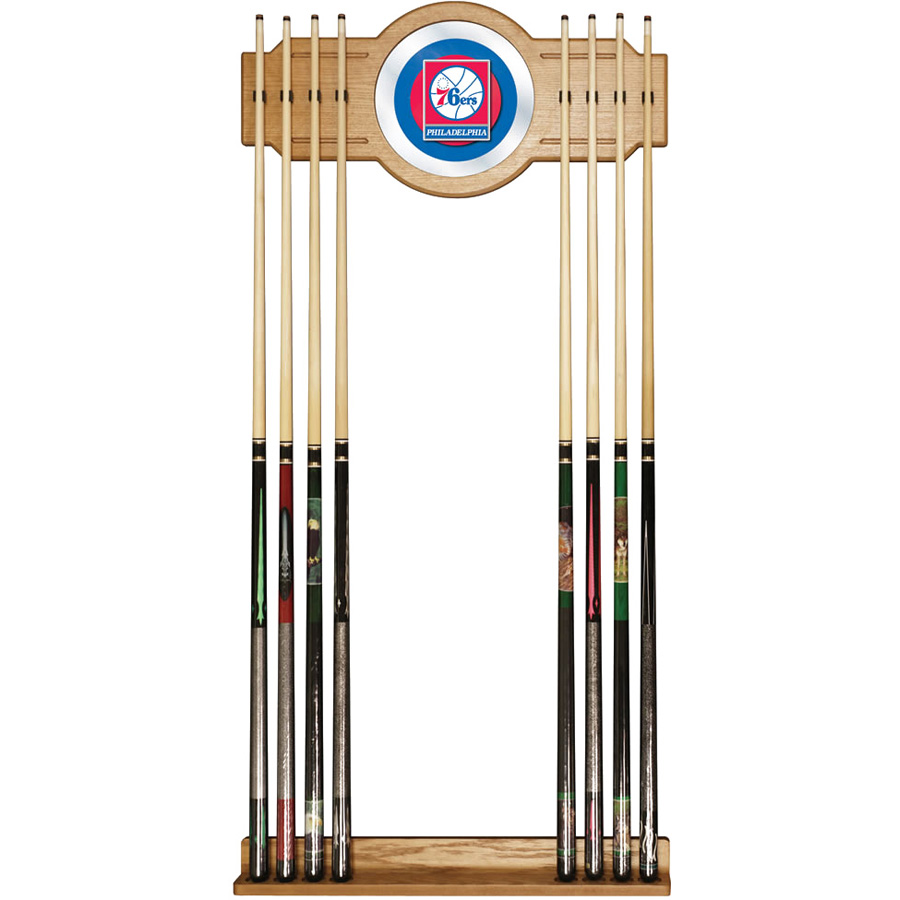 Philadelphia 76ers Billiard Cue Rack
